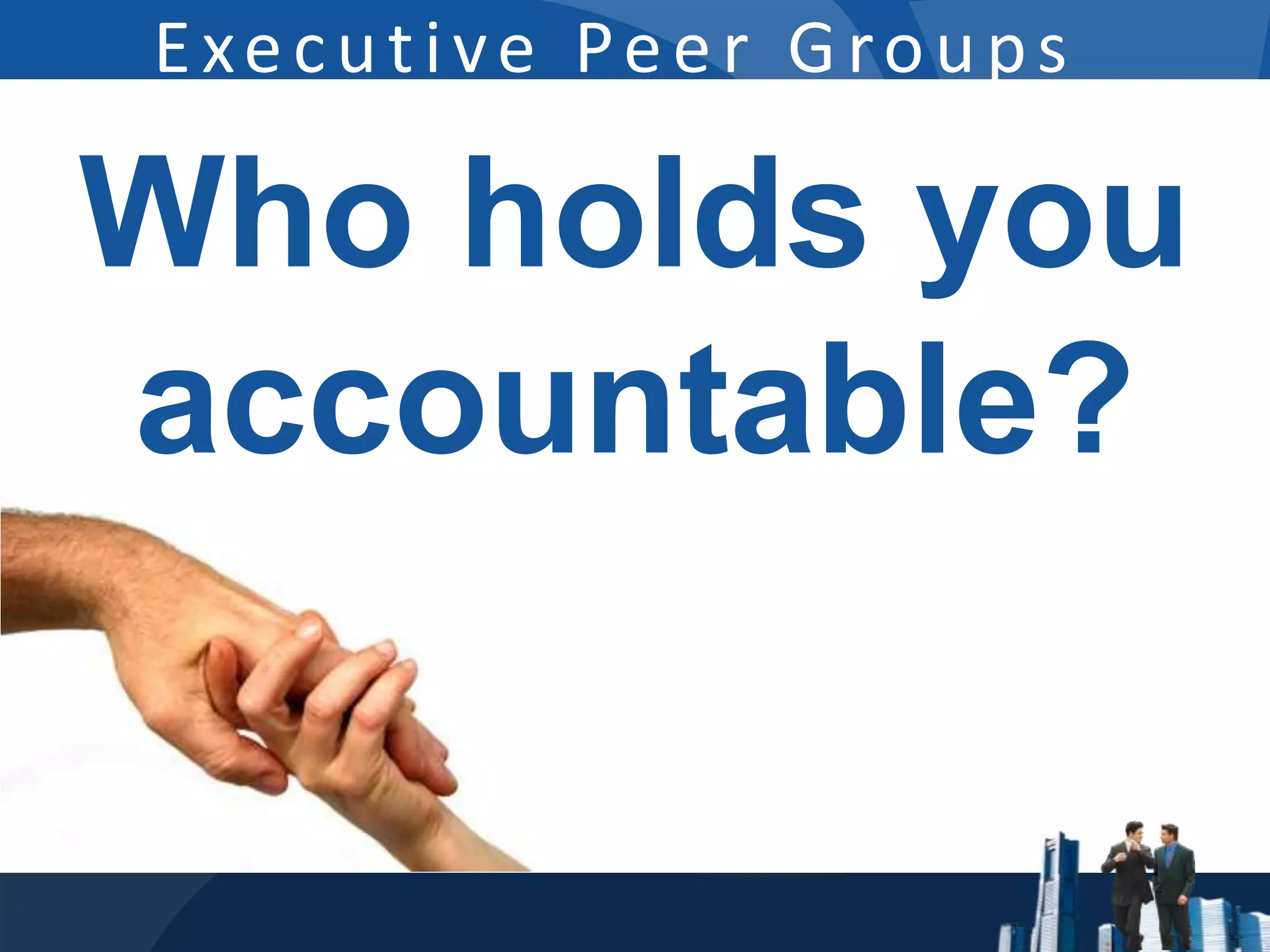 Executive Peer Groups | PPT