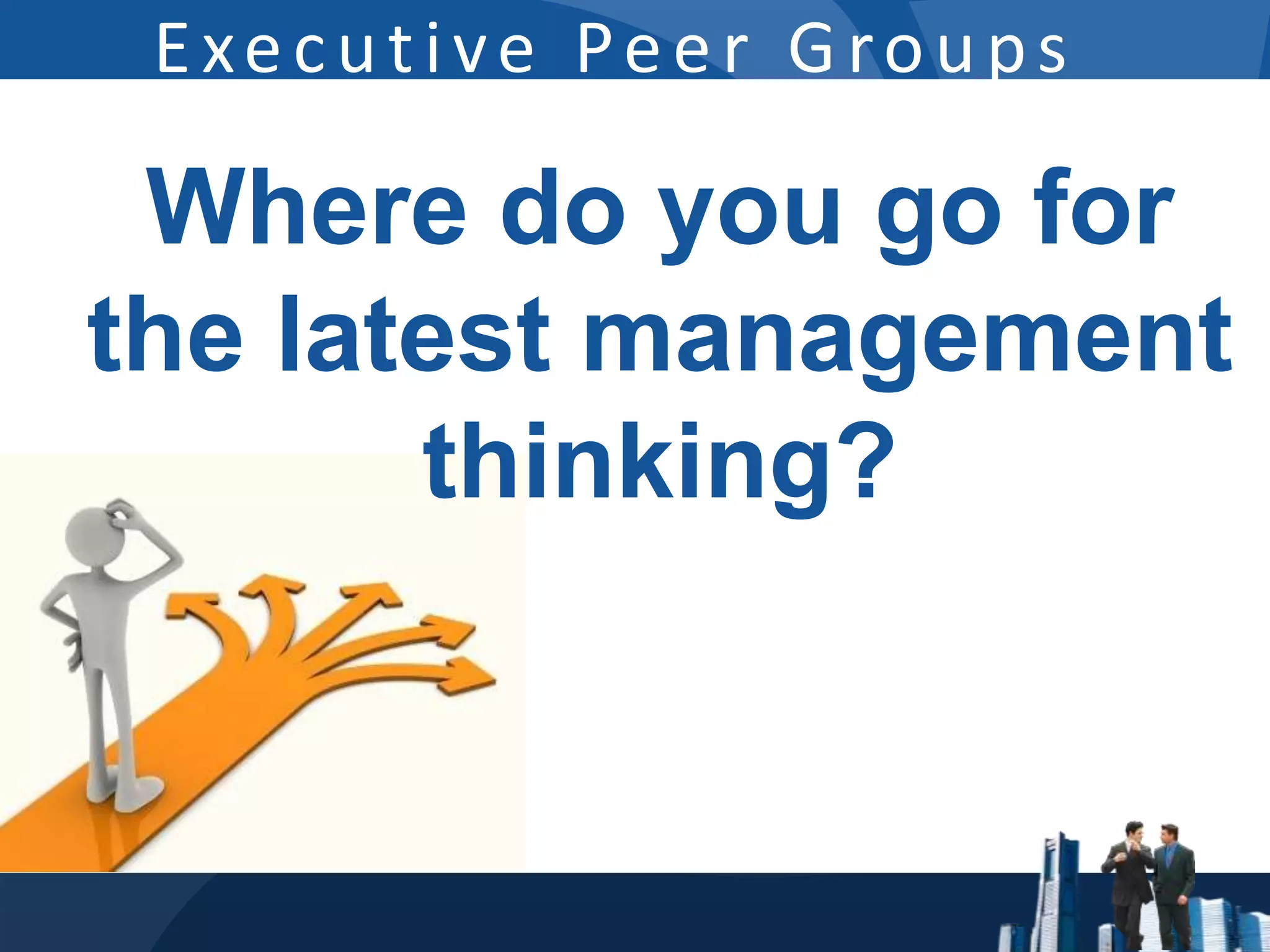 Executive Peer Groups | PPT