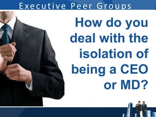 Executive Peer Groups | PPTX