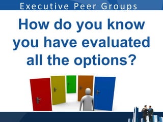 Executive Peer Groups | PPT