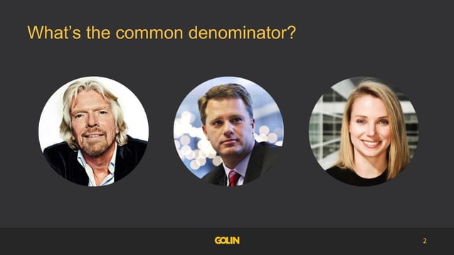 Executive positioning and storytelling | PPT