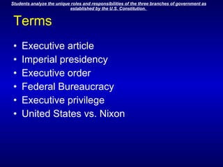 Executive Powers Part 1 | PPT