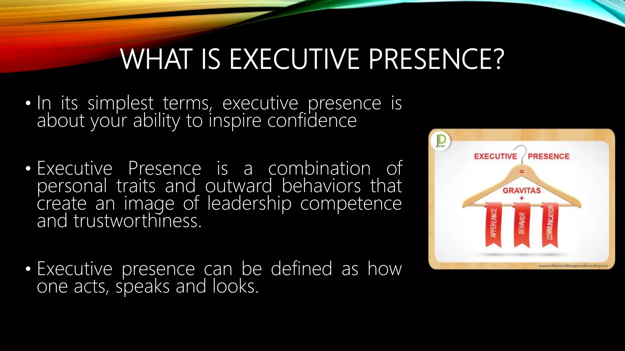 Executive presence | PPTX
