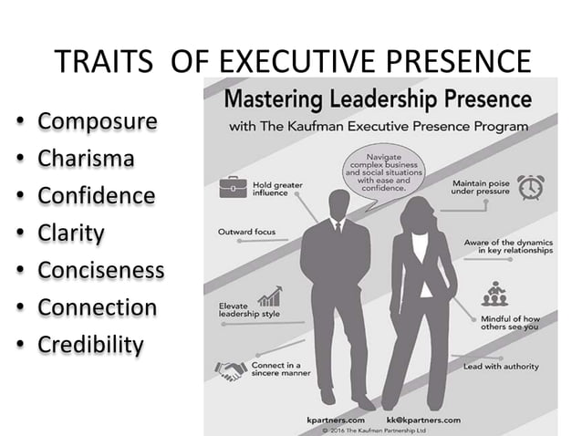 Executive presence | PPT