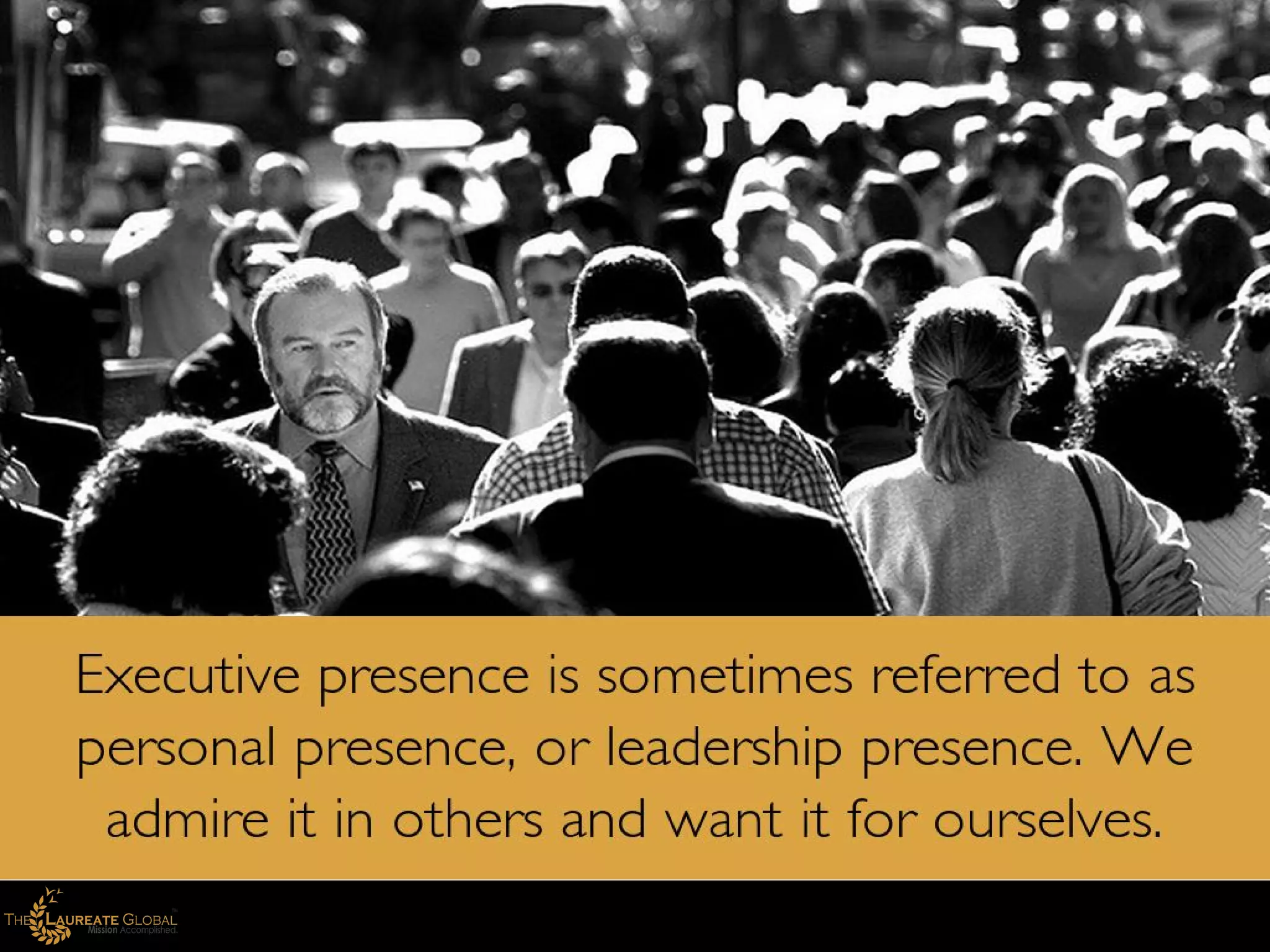 Executive presence - 7 Strategies to stand out as a Leader | PDF