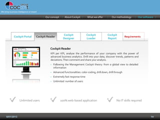 Executive presentation cockpit group | PDF | Computer Software and ...