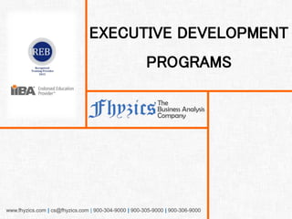 Executive Development Programs (EDP) | PPTX