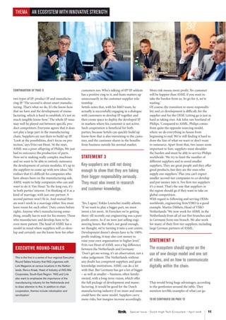 Executive round table industry, ING in cooperation with LINK Magazine | PDF