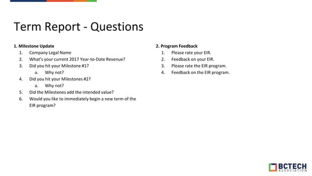 Executives-in-Residence Program Overview | PPT