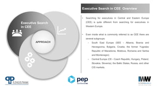 Executive Search in CEE | PPT