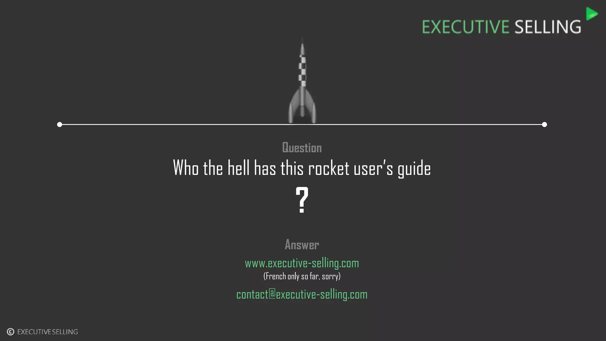 WHAT EXECUTIVE SELLING IS ABOUT | PPTX