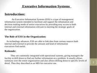 Executive Information System | PPT