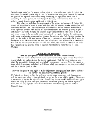 Executive summary research | DOCX