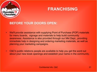 Chocolate & Chocolate Franchise | PDF