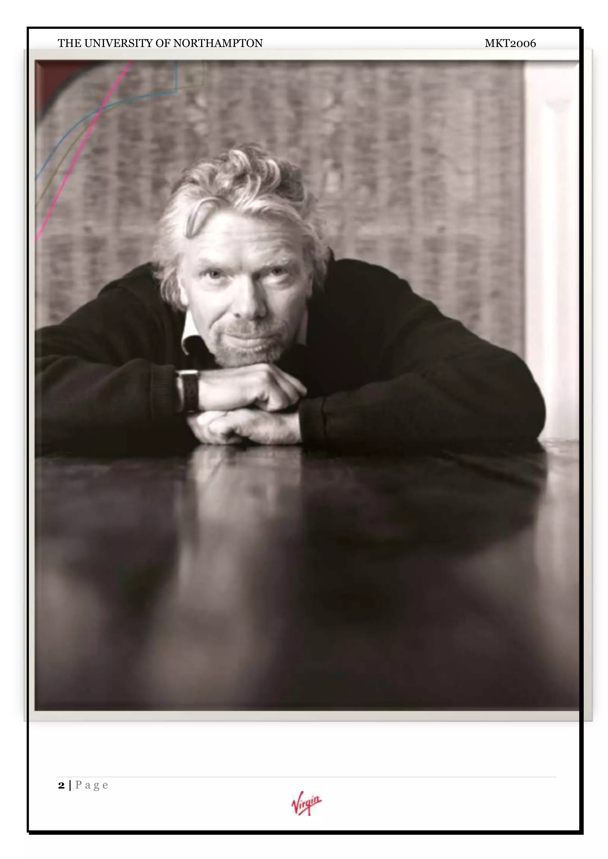 Executive summary brand Management: Virgin | DOCX