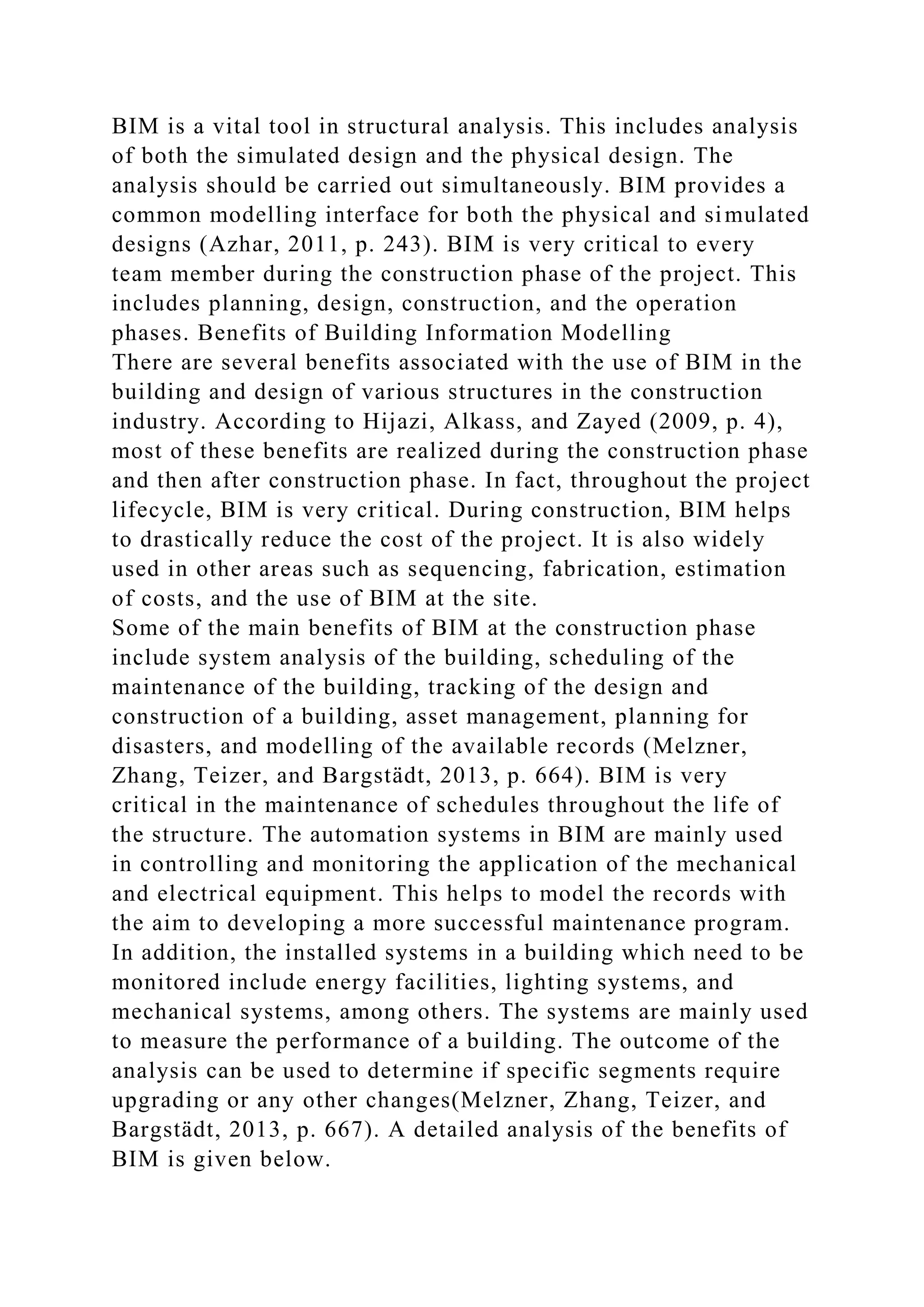 Executive SummaryBuilding Information Modelling (BIM) is a modelli.docx