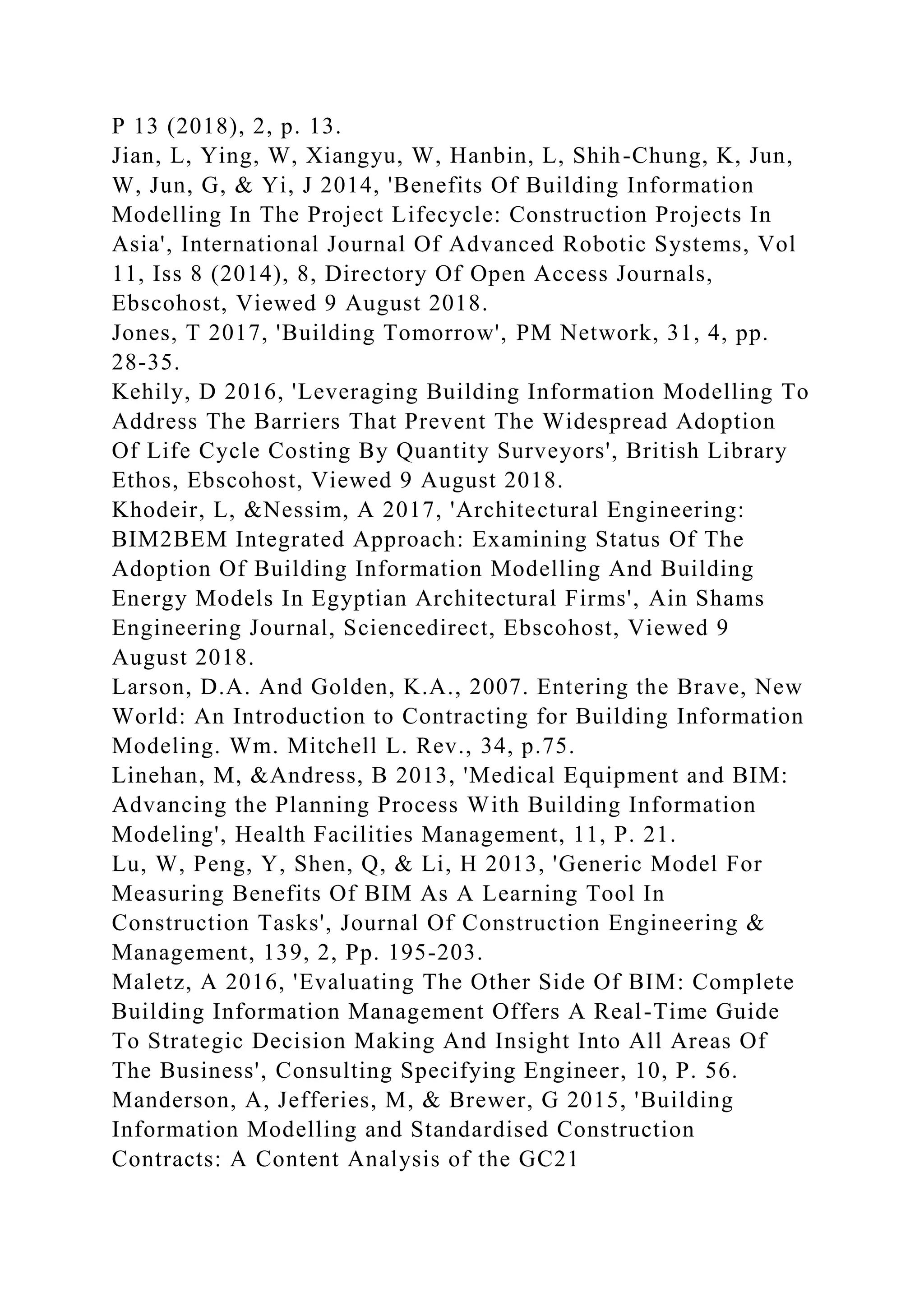Executive SummaryBuilding Information Modelling (BIM) is a modelli.docx