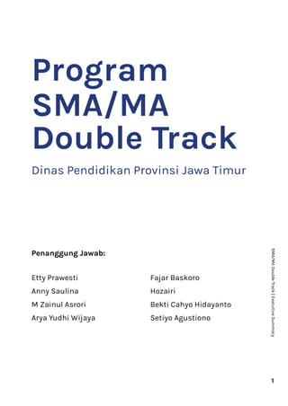Program SMA DoubleTrack | PDF