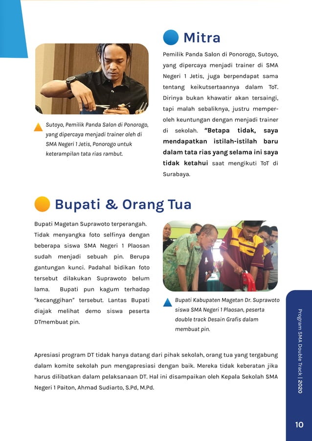 Profil Program Double Track | PDF