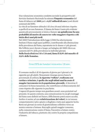 REPORT - Generazione in fumo, strategie per non cominciare, strumenti ...