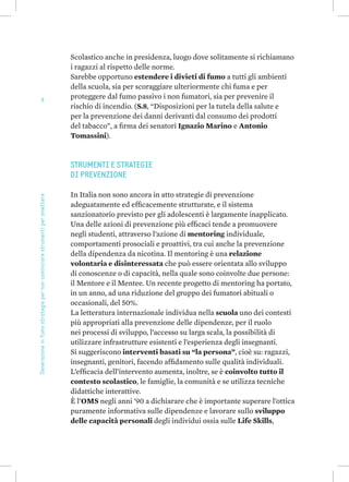 REPORT - Generazione in fumo, strategie per non cominciare, strumenti ...