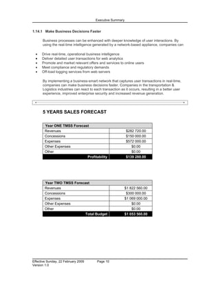 Executive Summary Tmss | DOC