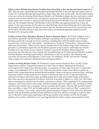 Full Text of the Mueller Report's Executive Summaries Volume II | PDF