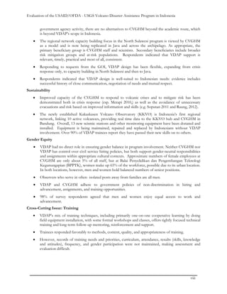 Executive summary vdap evaluation ibtci usaid | PDF