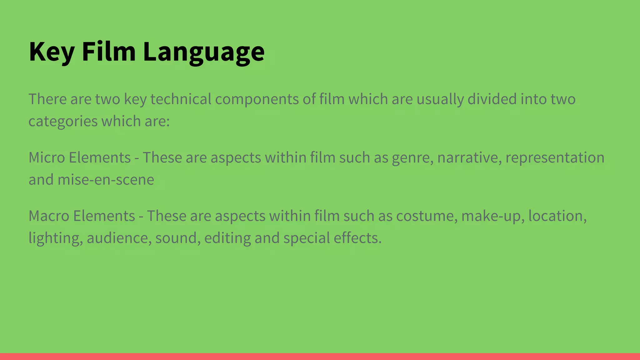 Macro/micro narrative/genre | PPTX