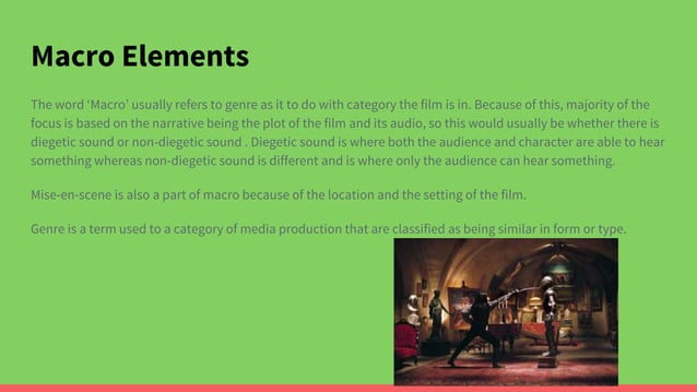 Macro/micro narrative/genre | PPT