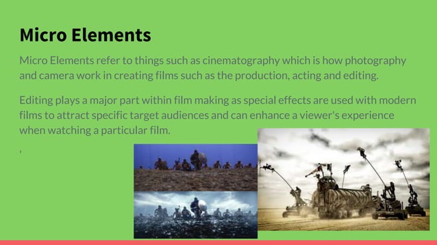Macro/micro narrative/genre | PPT