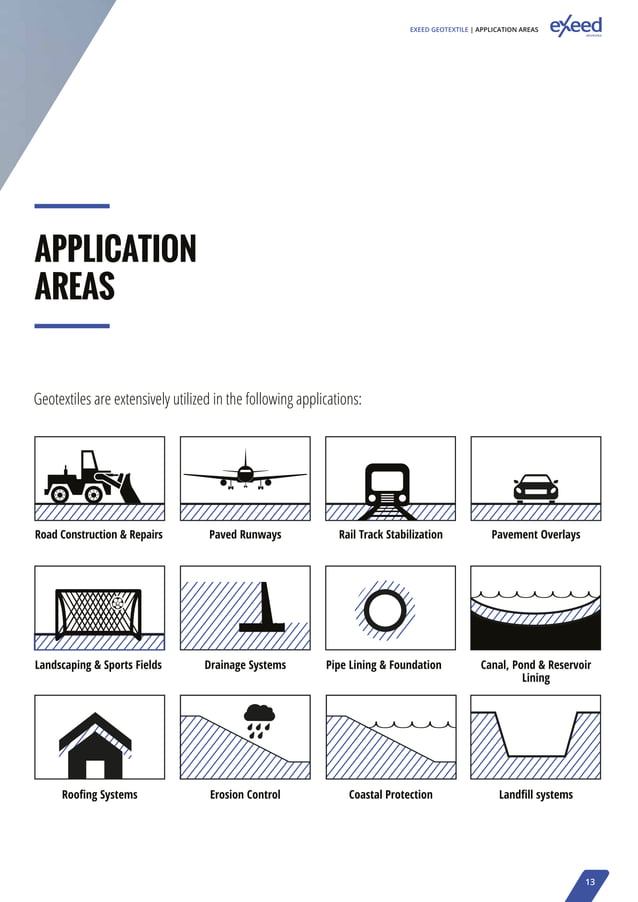 Exeed Geotextile Brochure Final Web | PDF | Civil Engineering Industry ...