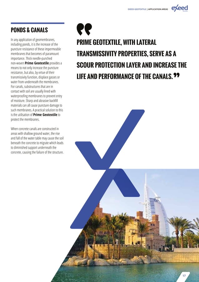 Exeed Geotextile Brochure Final Web | PDF | Civil Engineering Industry ...