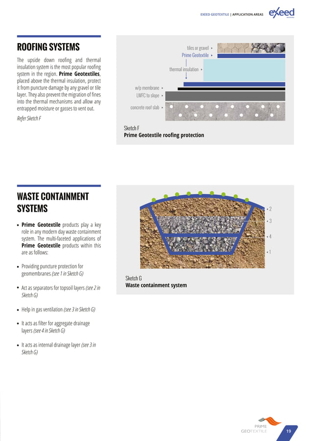 Exeed Geotextile Brochure Final Web | PDF | Civil Engineering Industry ...