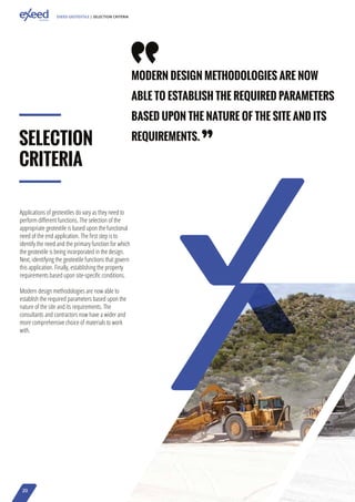 Exeed Geotextile Brochure Final Web | PDF