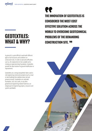 Exeed Geotextile Brochure Final Web | PDF