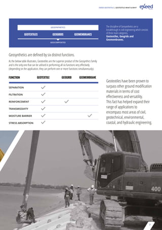 Exeed Geotextile Brochure Final Web | PDF