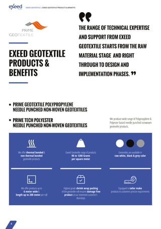Exeed Geotextile Brochure Final Web | PDF