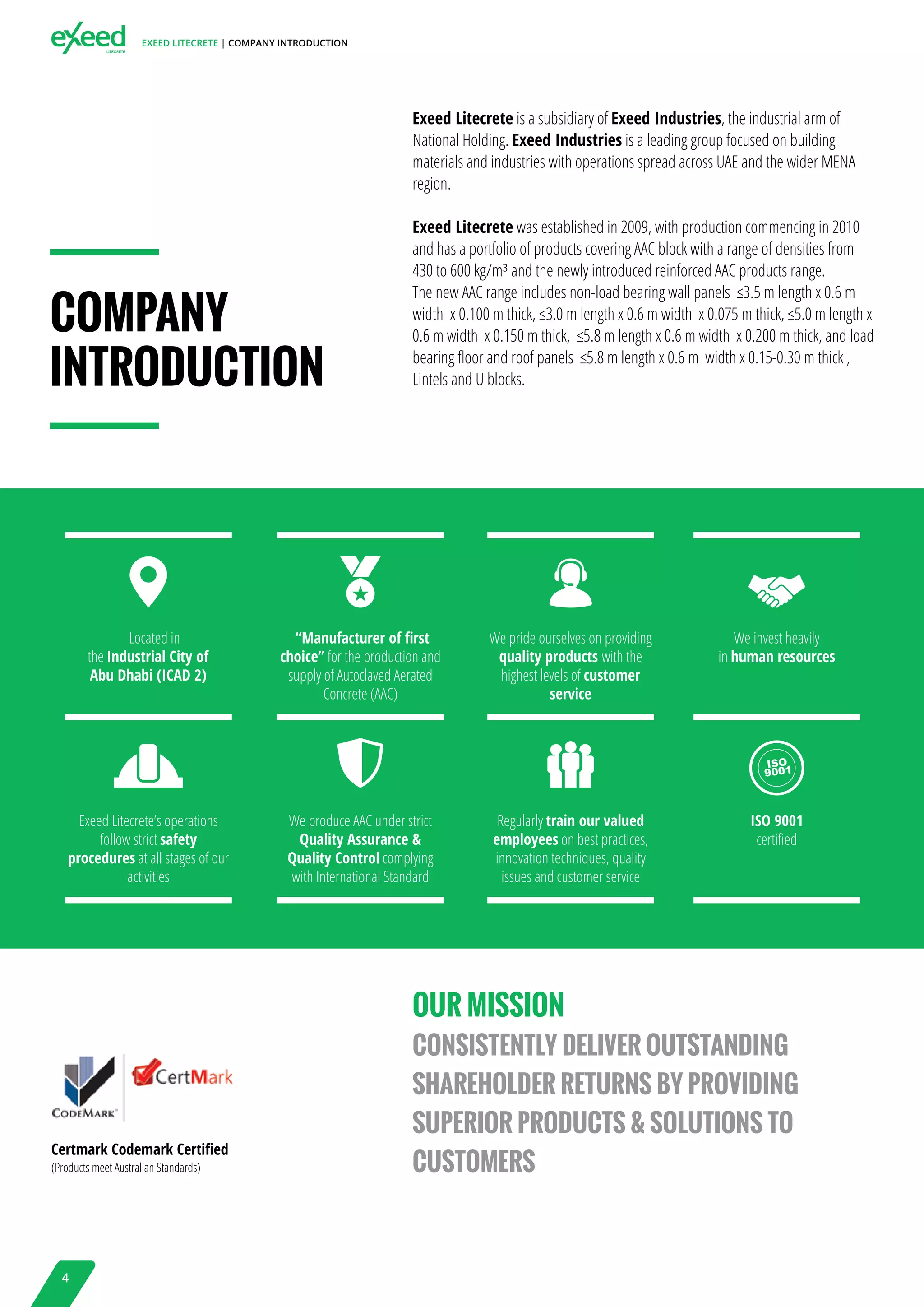 Exeed Litecrete Brochure Final Web | PDF