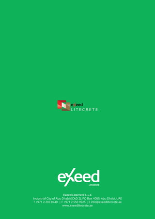 Exeed Litecrete Brochure Final Web | PDF