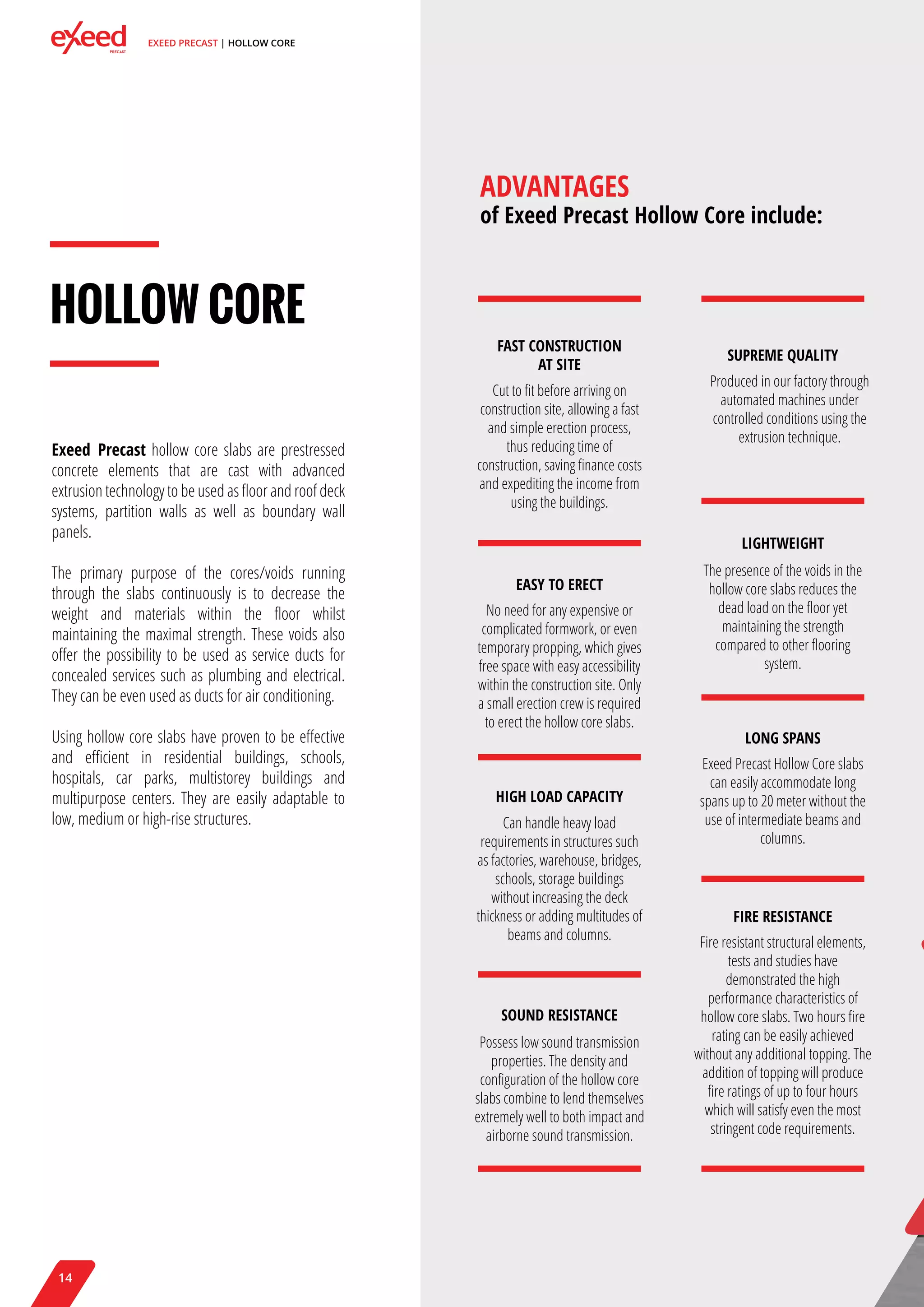 Exeed Precast Brochure Final Web | PDF