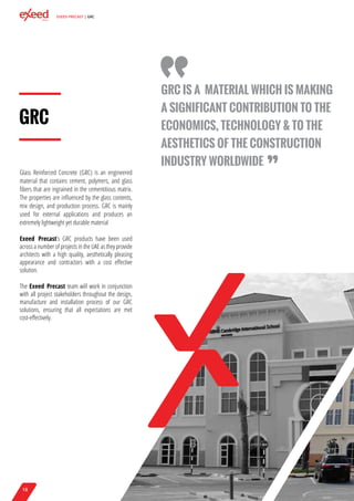 Exeed Precast Brochure Final Web | PDF