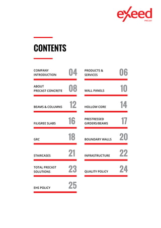 Exeed Precast Brochure Final Web | PDF