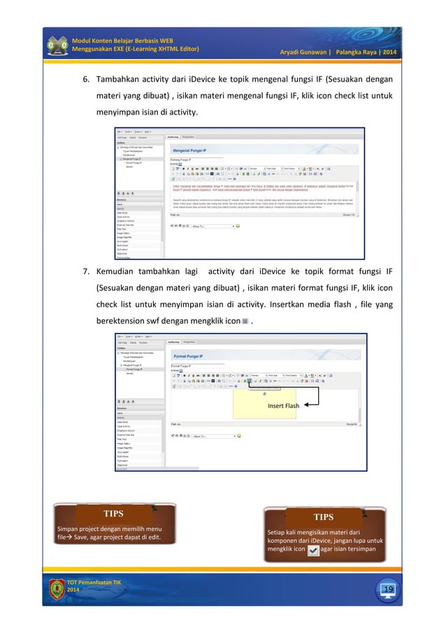 Modul Installasi Dan Fundamental Exe Learning | PDF