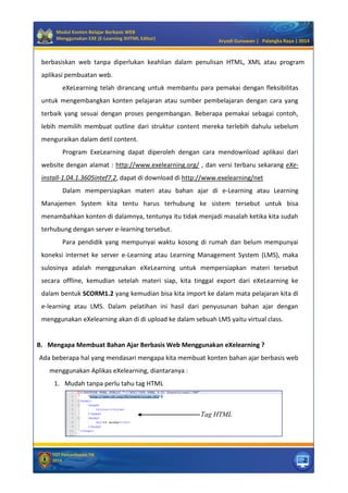 Modul Installasi Dan Fundamental Exe Learning | PDF