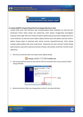 Modul Installasi Dan Fundamental Exe Learning | PDF