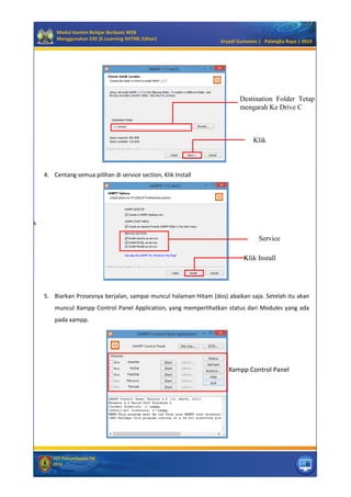 Modul Installasi Dan Fundamental Exe Learning | PDF