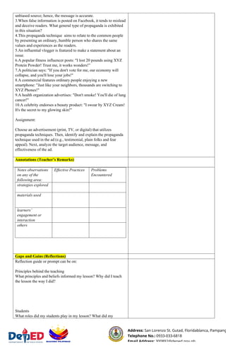 EXEMPLAR-Q3-propaganda-techniquesssss.docx