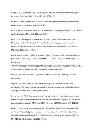 Exemplar A.pdf | Physical Therapy | Wellness