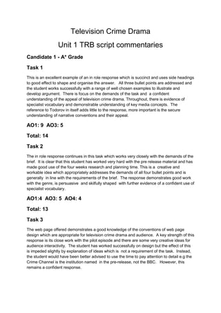 Exemplar script | PDF